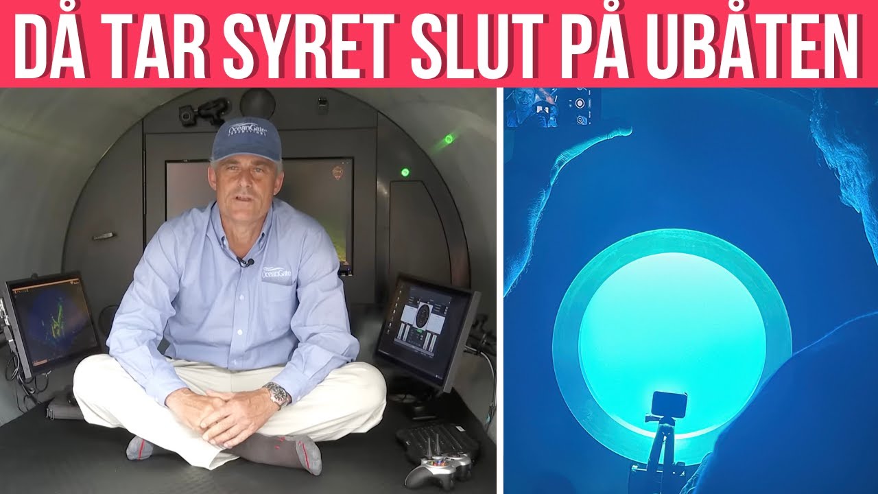 Tiden rinner ut: Så ser det ut inuti försvunna ubåten vid Titanic - YouTube