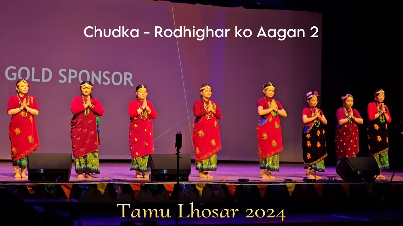 New chudka dance performance at Tamu Lhosar 2024 - YouTube