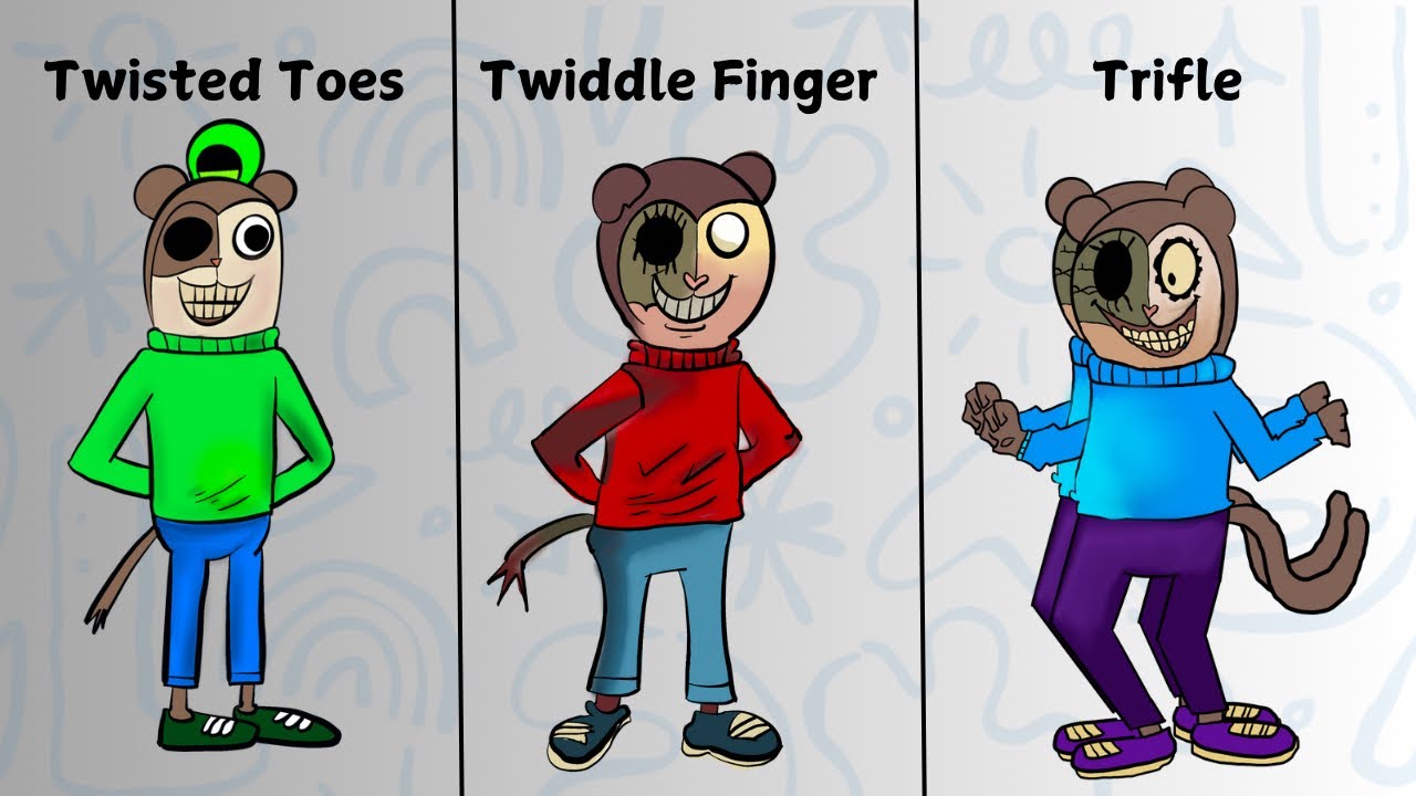 FNF Twiddle Finger Twisted Toes Trifle Thumb shorts compilation in ...