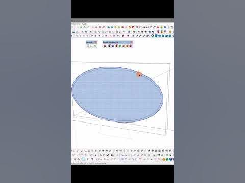 Cómo hacer una ENVOLVENTE circular en Sketchup 3D - YouTube