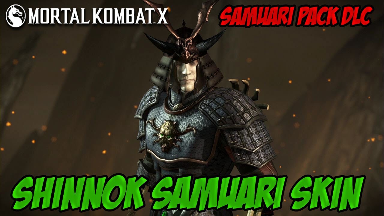 Mortal Kombat X Shinnok Samuari Skin Gameplay Part Of The Samuari Skin ...