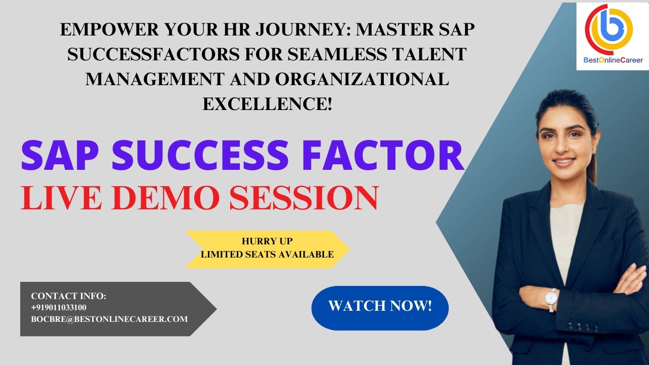 Free Demo For SAP Success Factor | SAP Success Factor Online Course ...