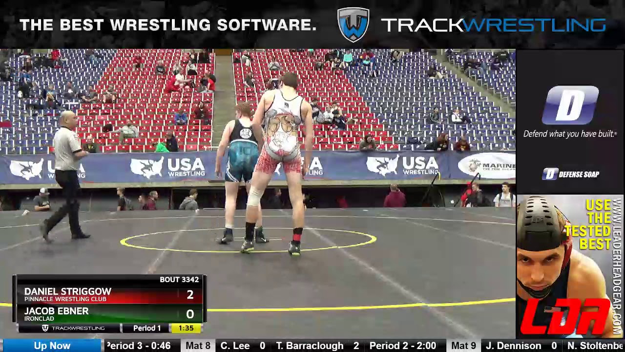 Cadet 195 Daniel Striggow Pinnacle Vs Jacob Ebner Ironclad - YouTube