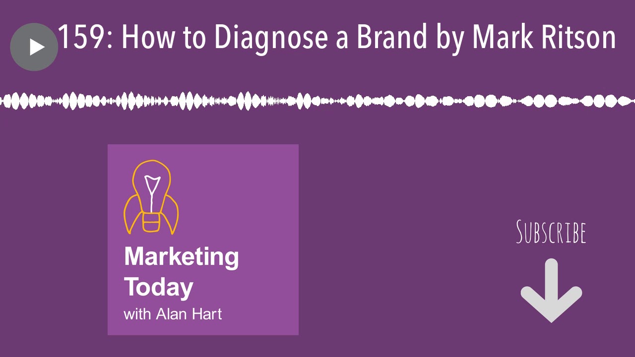 159: How to Diagnose a Brand by Mark Ritson - YouTube