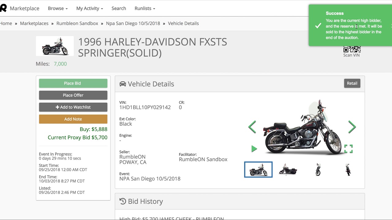 How to know if reserve is met on Dealer Direct - YouTube