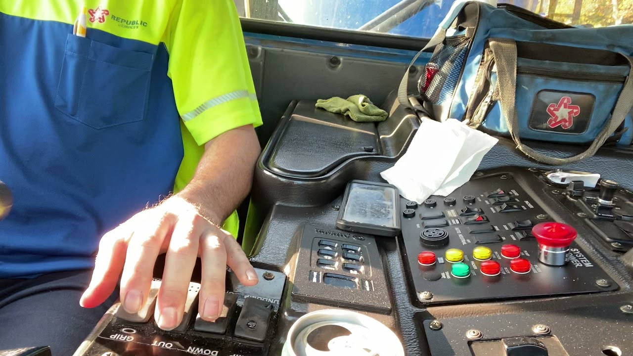 Left Hand Controls - In Cab - YouTube