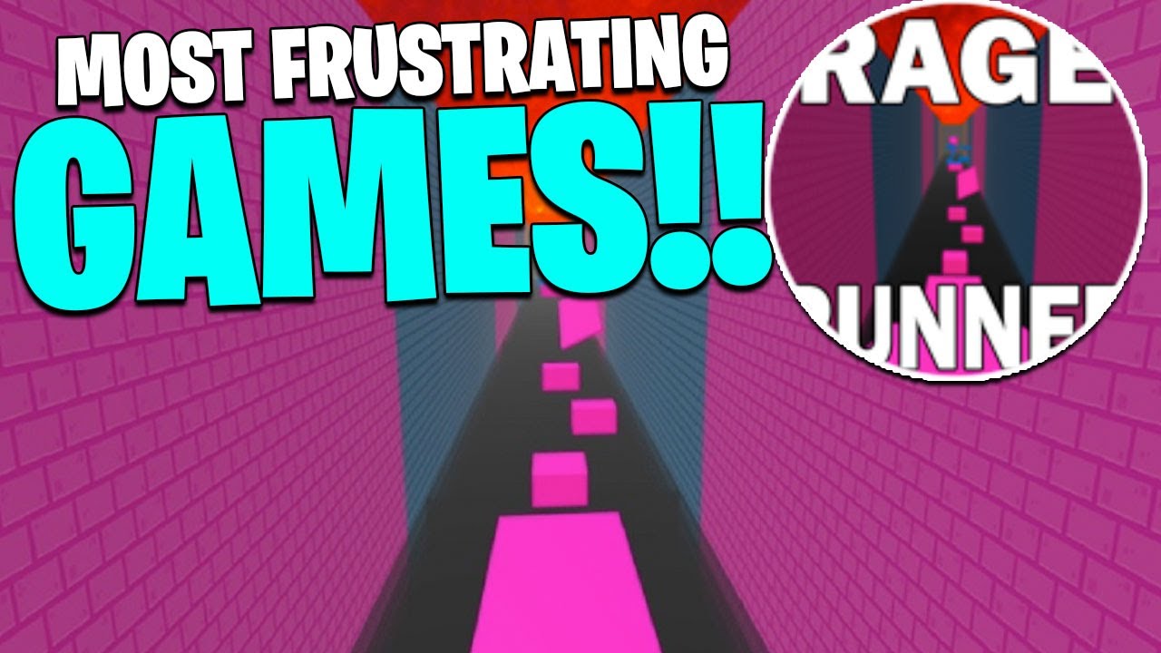 RAGE RUNNER ROBLOX’S MOST FRUSTRATING GAMES! - YouTube
