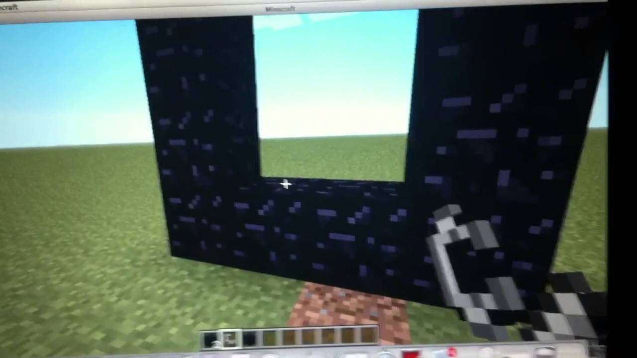 Minecraft: how to get to the underworld!!! - YouTube