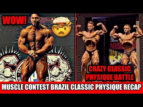 Ramon Dino Shocks Everyone at Guest Posing! + Crazy Classic Physique Battle in Brazil