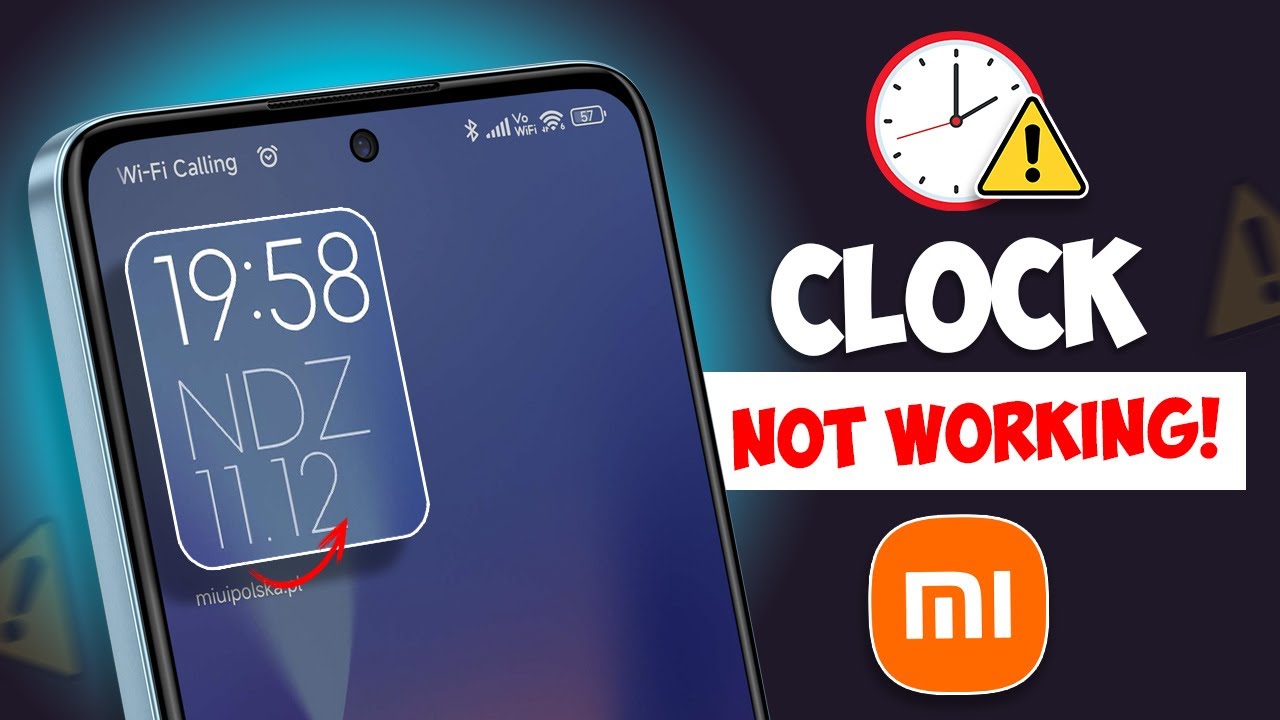 How to Fix Xiaomi Clock Not Working Issue | Redmi, POCO, Mi Clock Not ...
