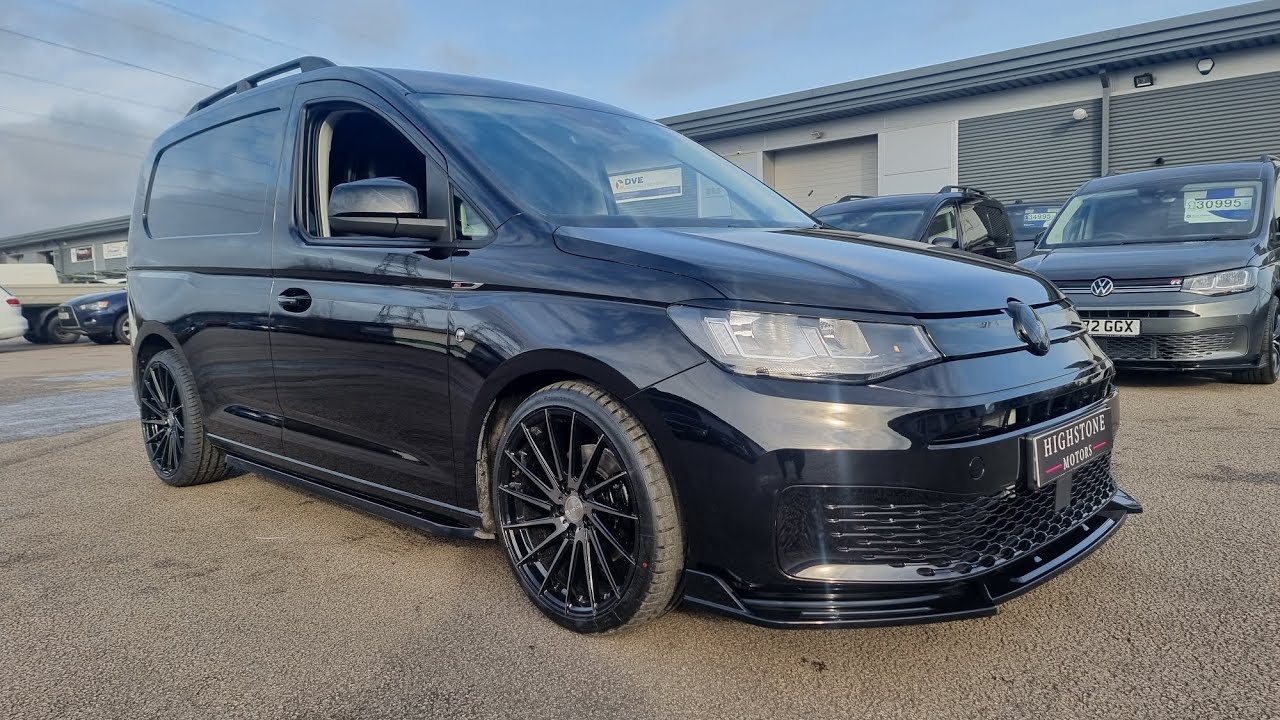 vw Caddy dsg mk5 sportline edition r modified Lowered alloys splitter ...