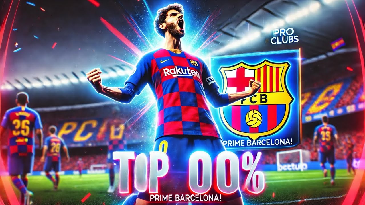 DOMINATING Pro Clubs as Prime Barcelona! 🔥 Top 0% Players Take Over ...