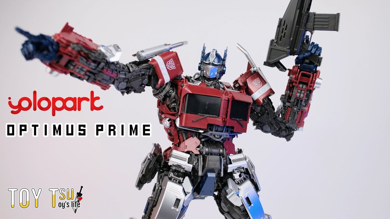 ล้อหมุนลุย [แกะกล่อง+รีวิว] YOLOPART OPTIMUS PRIME! - YouTube