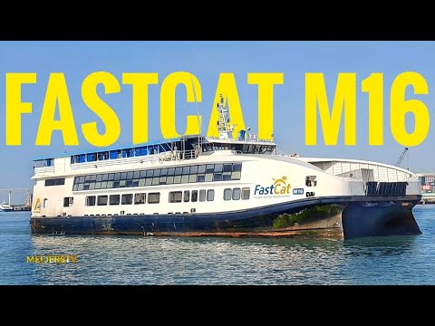 M/V FASTCAT M16 DOCKING MANEUVER AT PIER 3 CEBU CITY _ MELJERSTV - YouTube