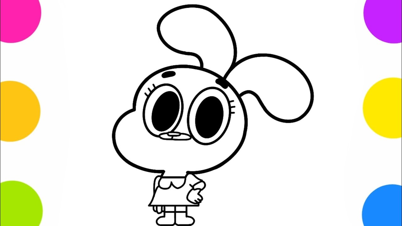 How to draw Anais Watterson - YouTube