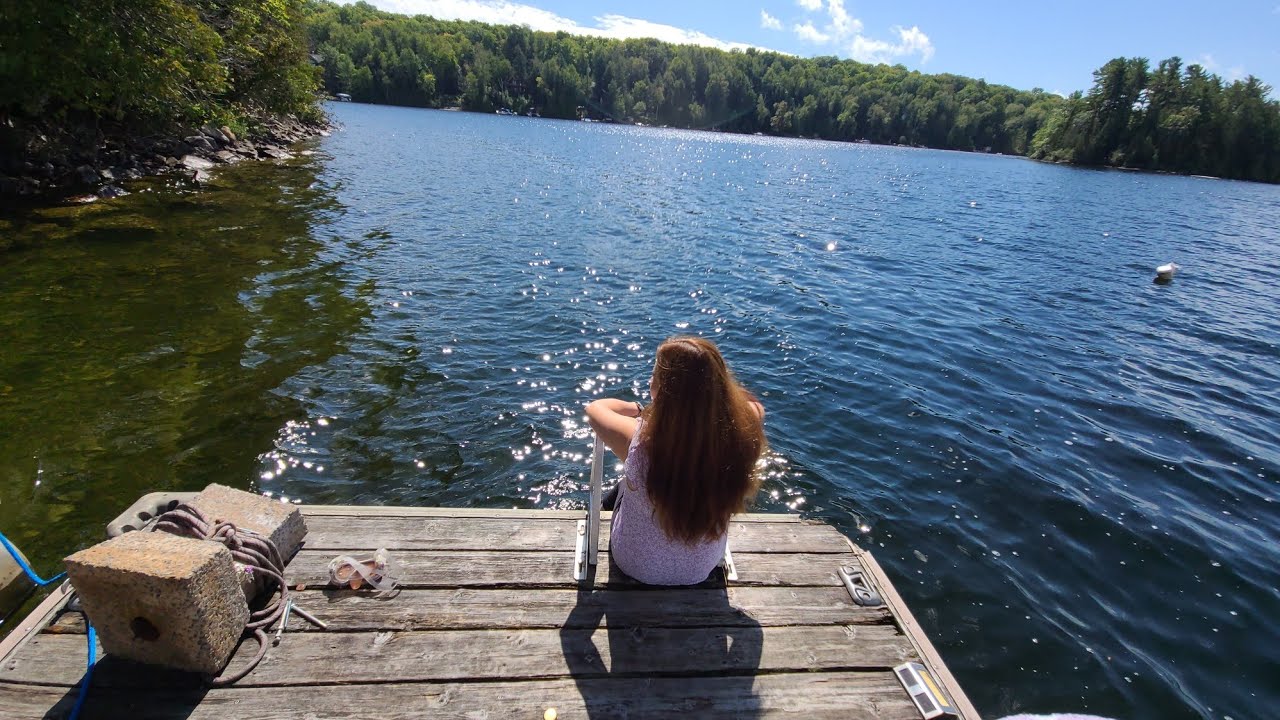 Breathtaking View of Gull Lake in Highlands of Haliburton, Ontario ...