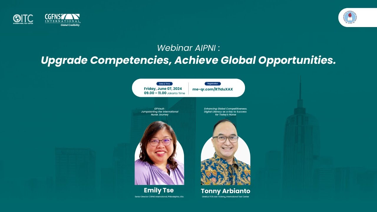 Webinar AIPNI: Upgrade Competencies, Achieve Global Opportunities. - YouTube