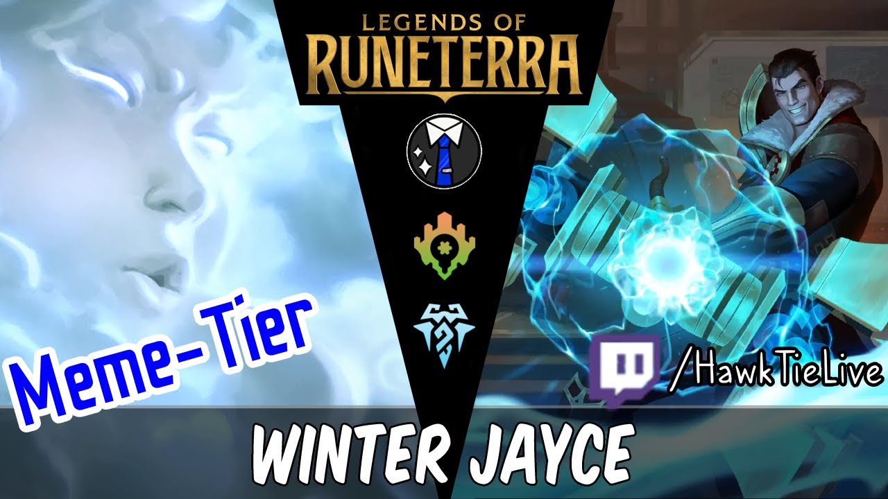 Winter Jayce: Double Winter's Breath | Legends of Runeterra LoR - YouTube