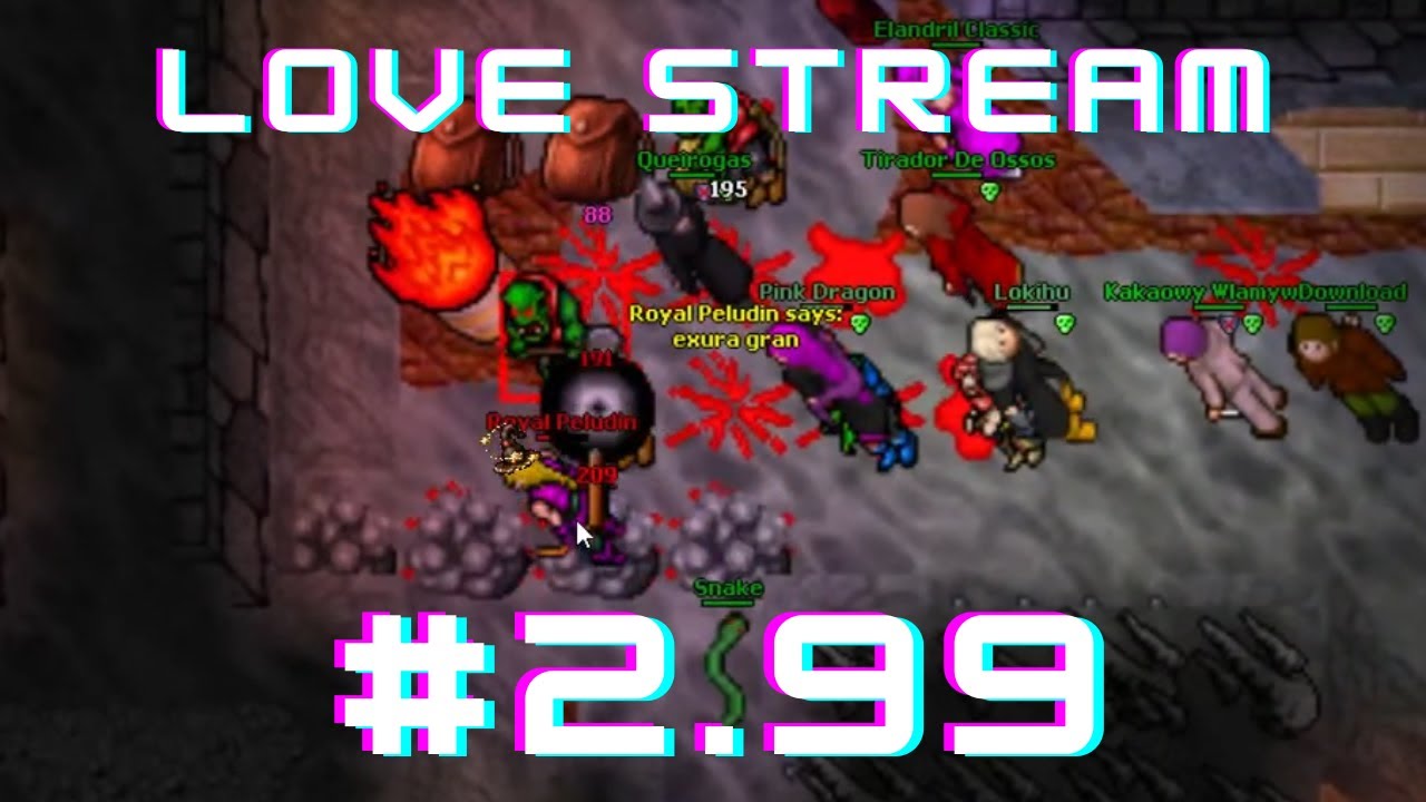 TIBIA NOOB GAMEPLAY - ENG/BR - Postman/ Noble Armor Quest / Orc ...