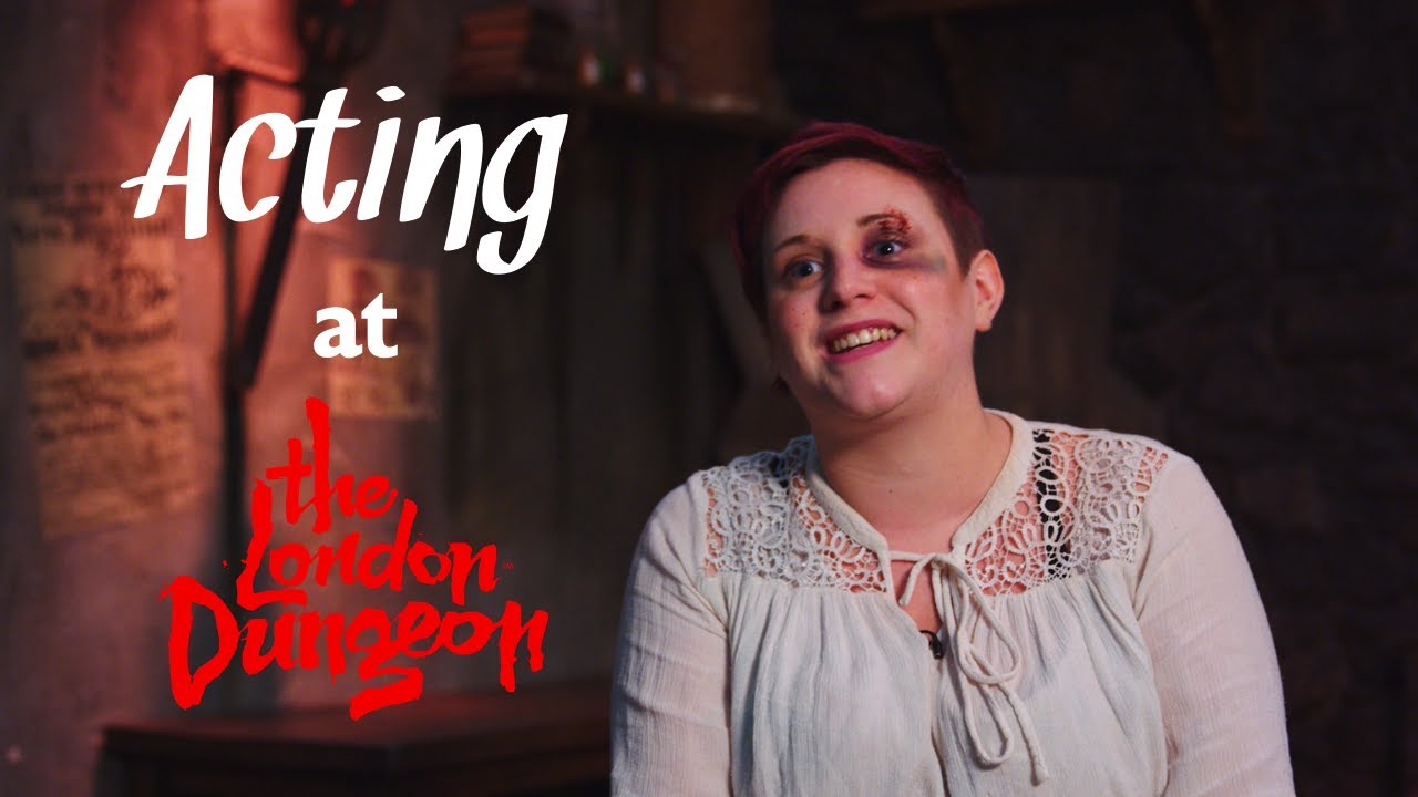 Working as an Actor at The London Dungeons - YouTube