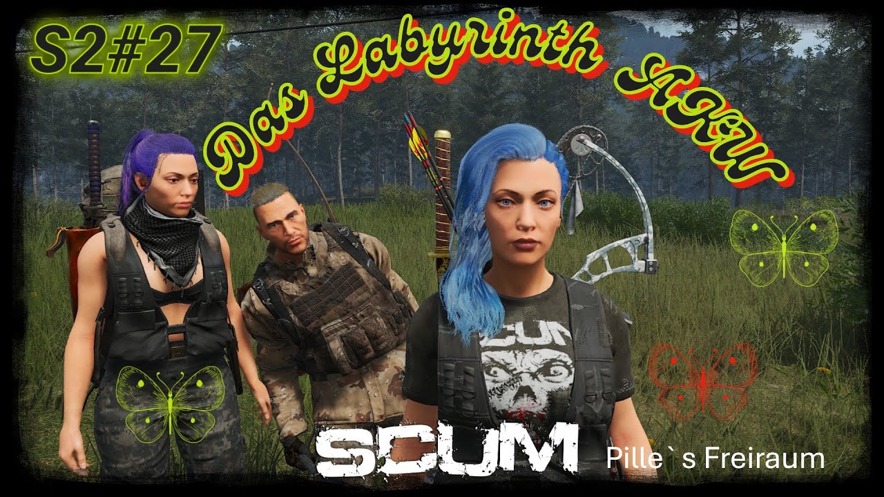 Let´s Play Scum S2#27 Das Labyrinth im AKW mit Wednesday - YouTube