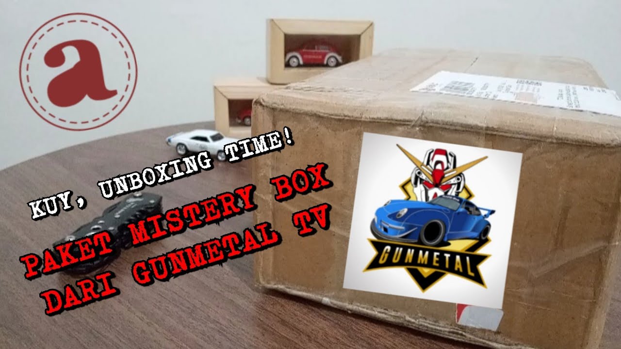 KUY, UNBOXING TIME! PAKET MISTERY BOX DARI GUNMETAL TV - YouTube