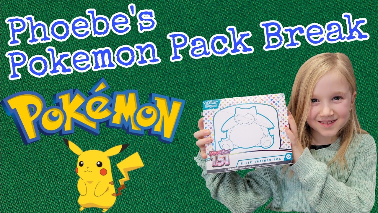 Phoebes Pokémon Pack Break Scarlet And Violet 151 Youtube