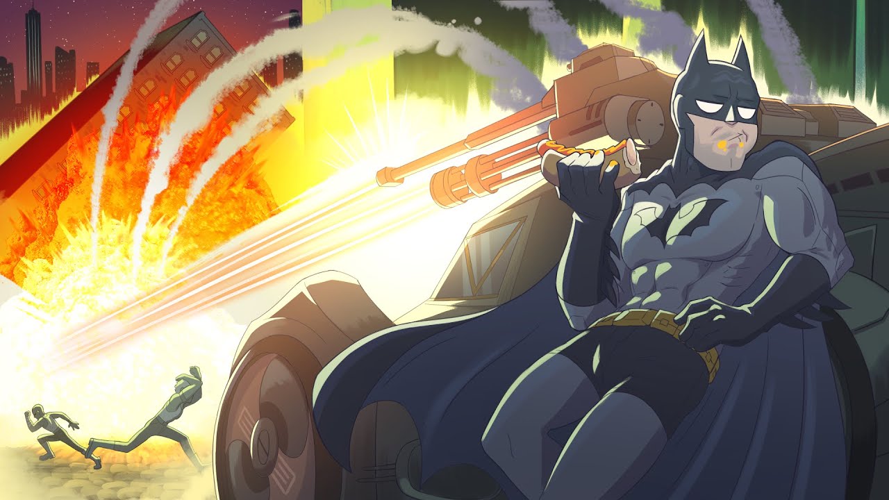 Batman Blows People Up in Batman: Arkham Knight - YouTube