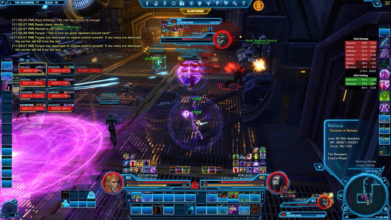 SWTOR : Torque - The Ravagers Hard Mode 8m (3/5) - YouTube