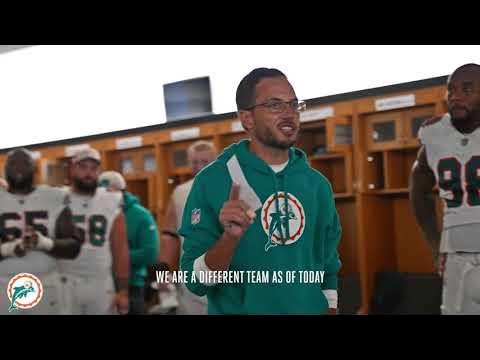 MIKE MCDANIEL LOCKER ROOM SPEECH AFTER WEEK 8 WIN AGAINST THE NEW ENGLAND PATRIOTS | MIAMI ...