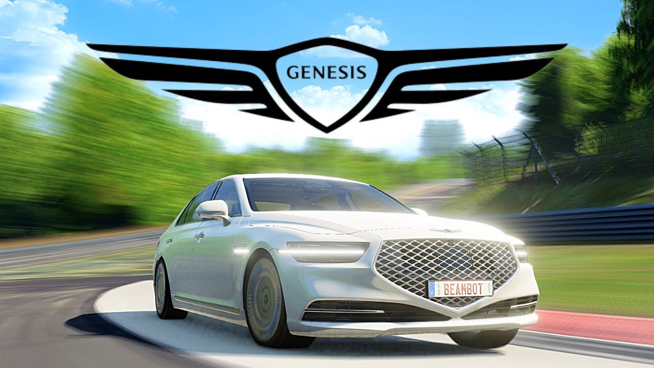 Genesis G80 Takes On The Nürburgring Nordschleife | BeamNG.Drive - YouTube