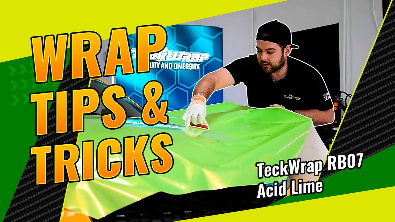Install advises and tips from TeckWrap UK (TeckWrap Acid Lime RB07 ...