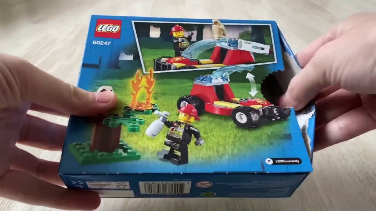 Unboxing Lego City Forest Fire 60247 - YouTube