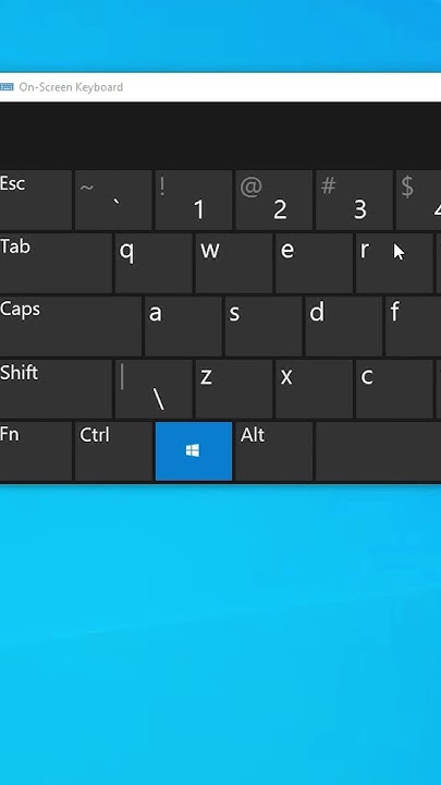 Shortcut key to Open Run Command in Windows 10 - YouTube