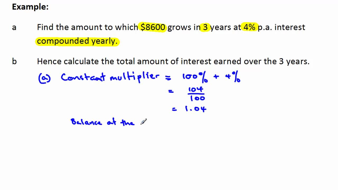 Using the Constant Multiplier - YouTube