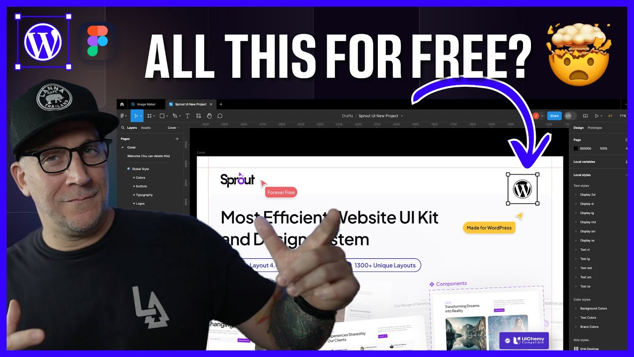 The Ultimate Free Figma UI Kit Designed for WordPress (Sprout UI Kit ...
