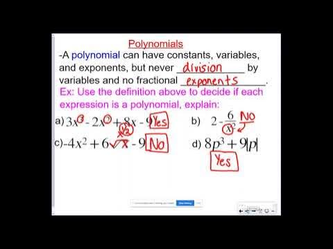Section R.3a: Add/Subtract/Multiply Polynomials - YouTube