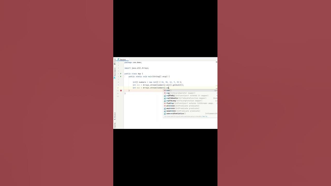 Find the minimum and maximum element in an Array. #shorts # ...