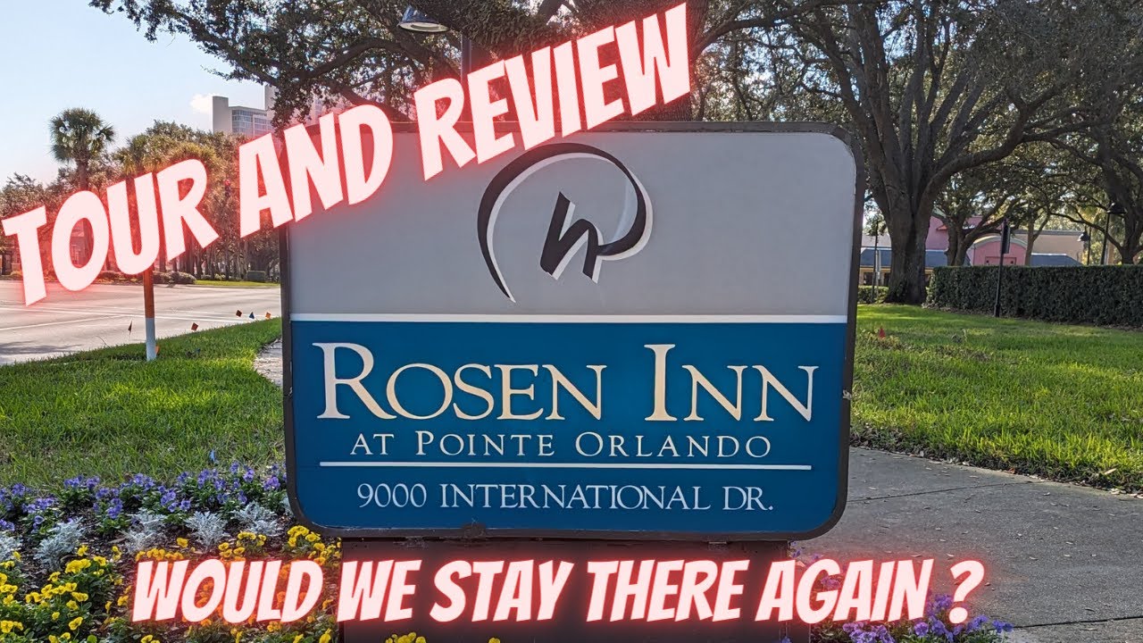 Rosen Inn Pointe Orlando Hotel Tour And Review (International Drive ...