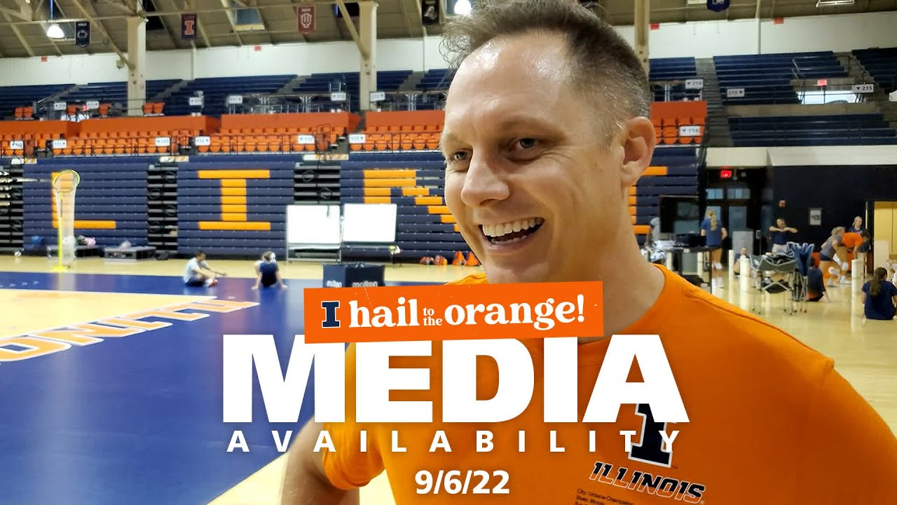 Illini VB | HC Chris Tamas Availability (9-6-22) - YouTube
