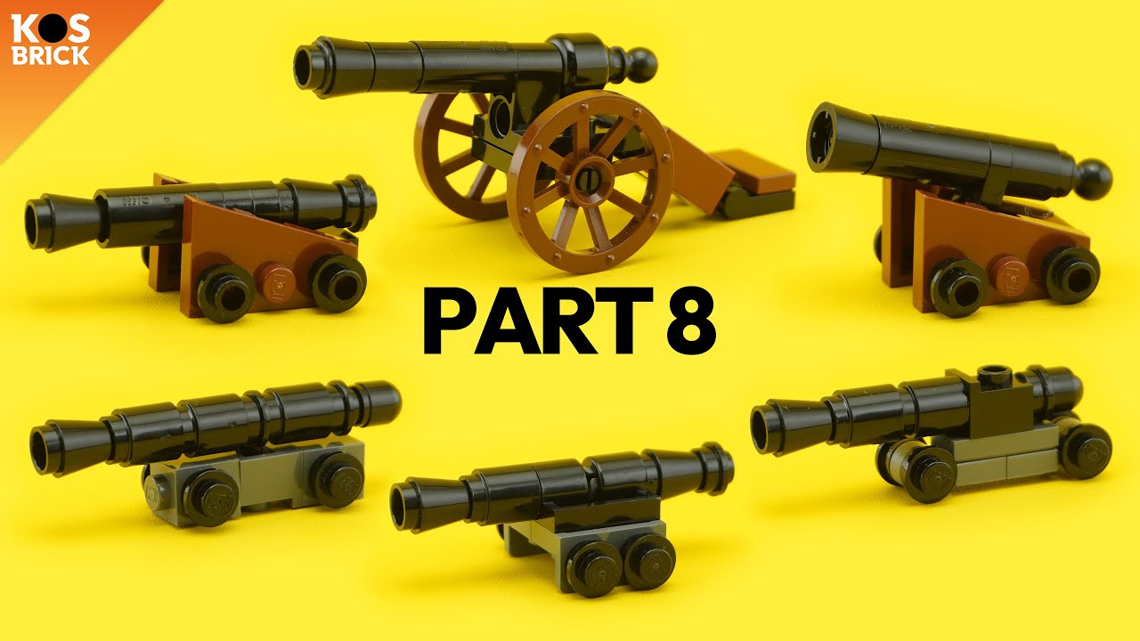 Lego Weapons And Guns Part 8 Canon Tutorial YouTube