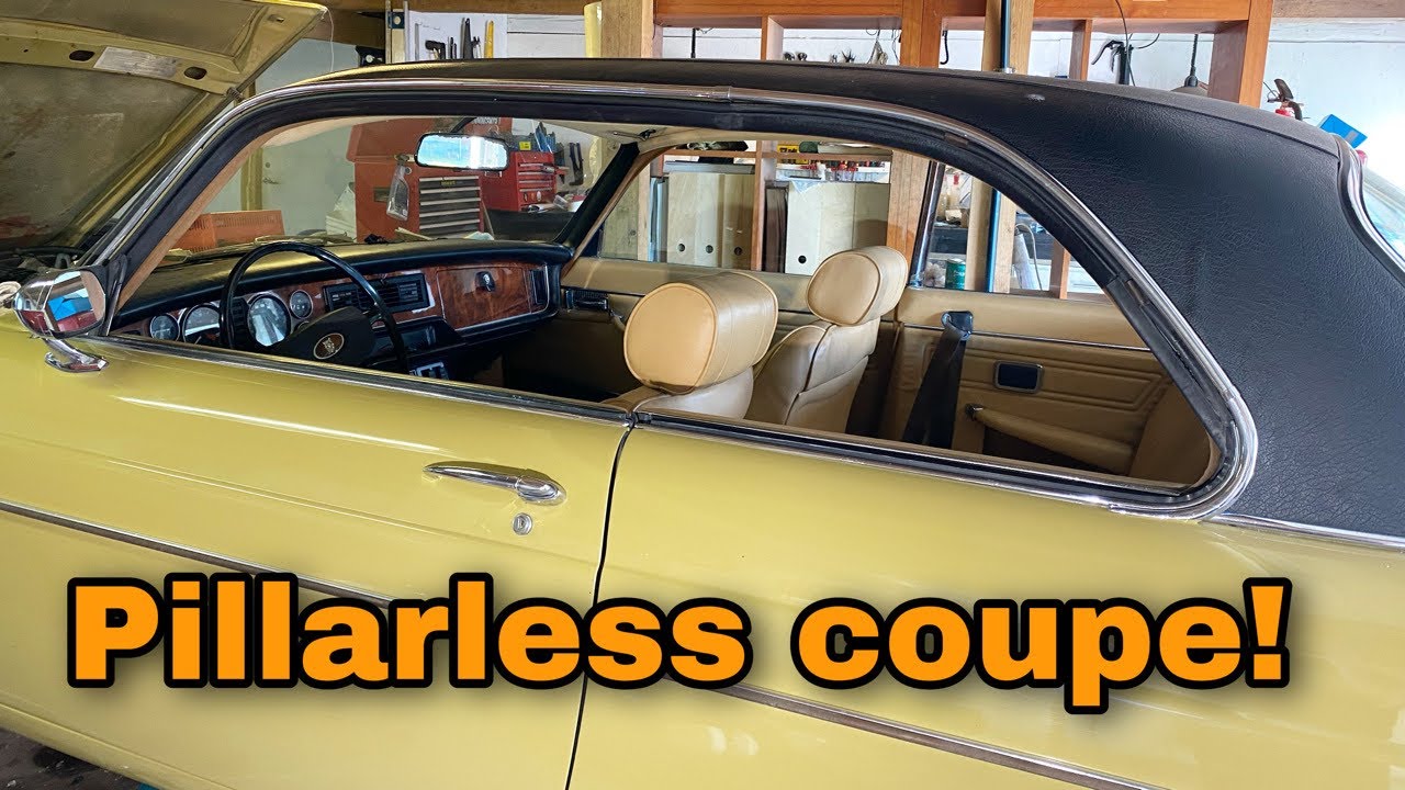 The Wonderfully Quirky XJC Rear Windows - Jaguar XJC Rebuild Part 5 ...