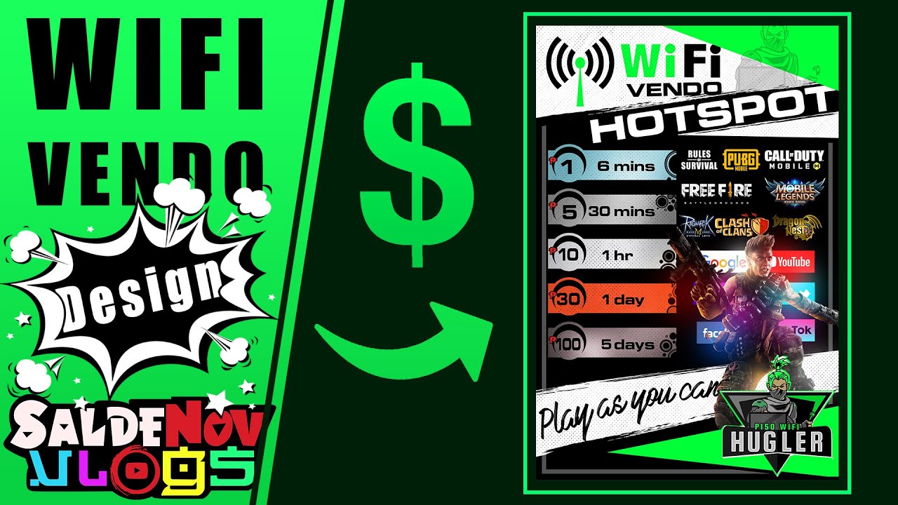 Wifi Tarp Idea - HUGLER Piso WIfi - YouTube