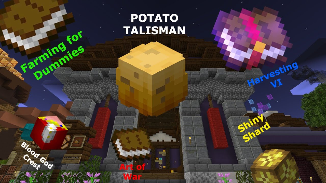 Tutorial on Shiny Pigs and the Technoblade event | Hypixel Skyblock ...