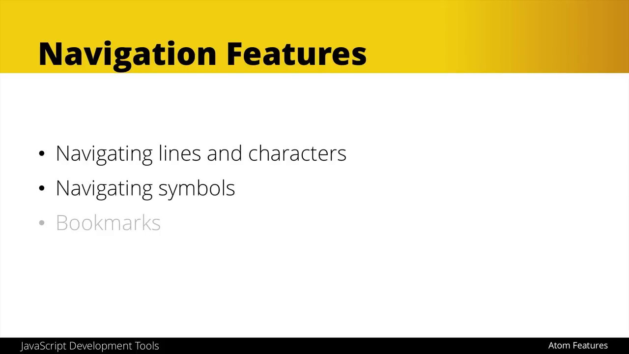 Atom Editor Tutorial - Navigation Features [2/32] - YouTube