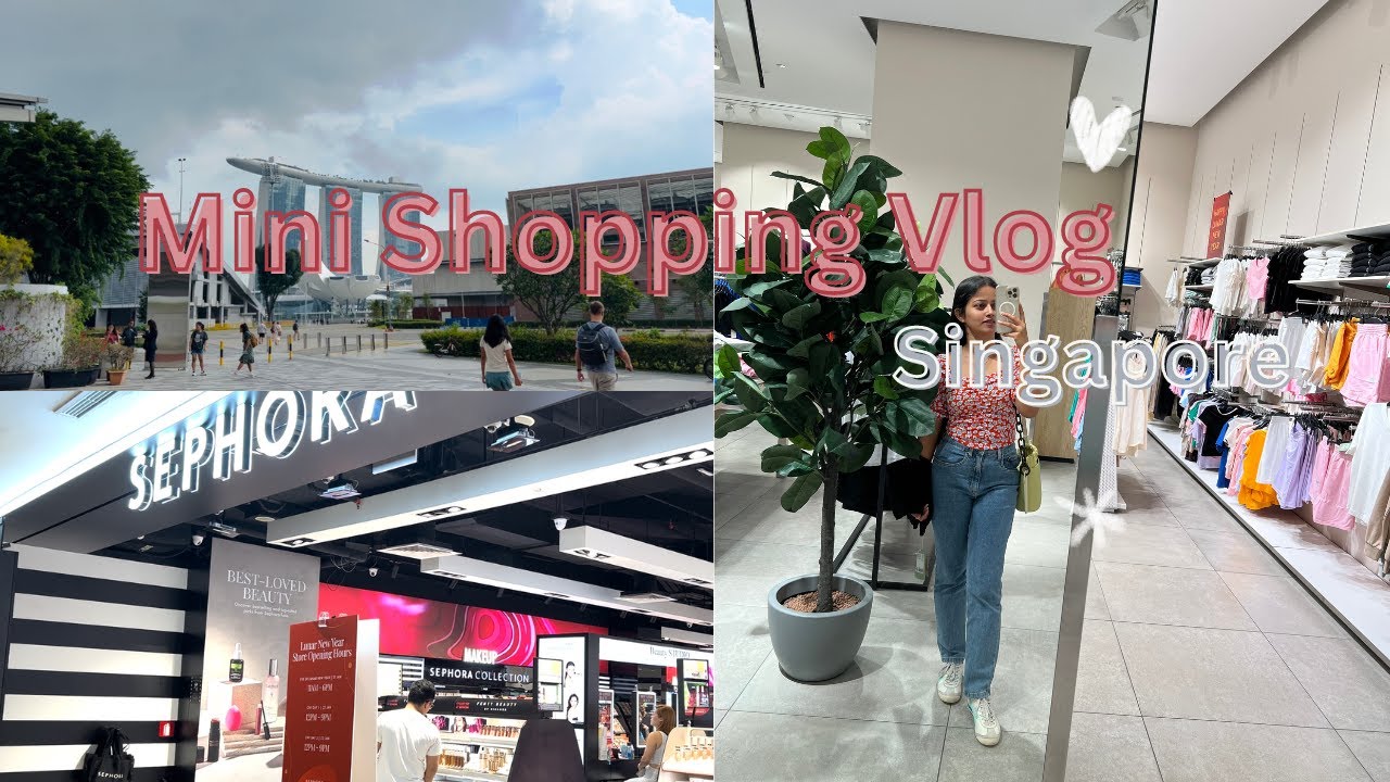 Mini Shopping Vlog | Life in Singapore - YouTube