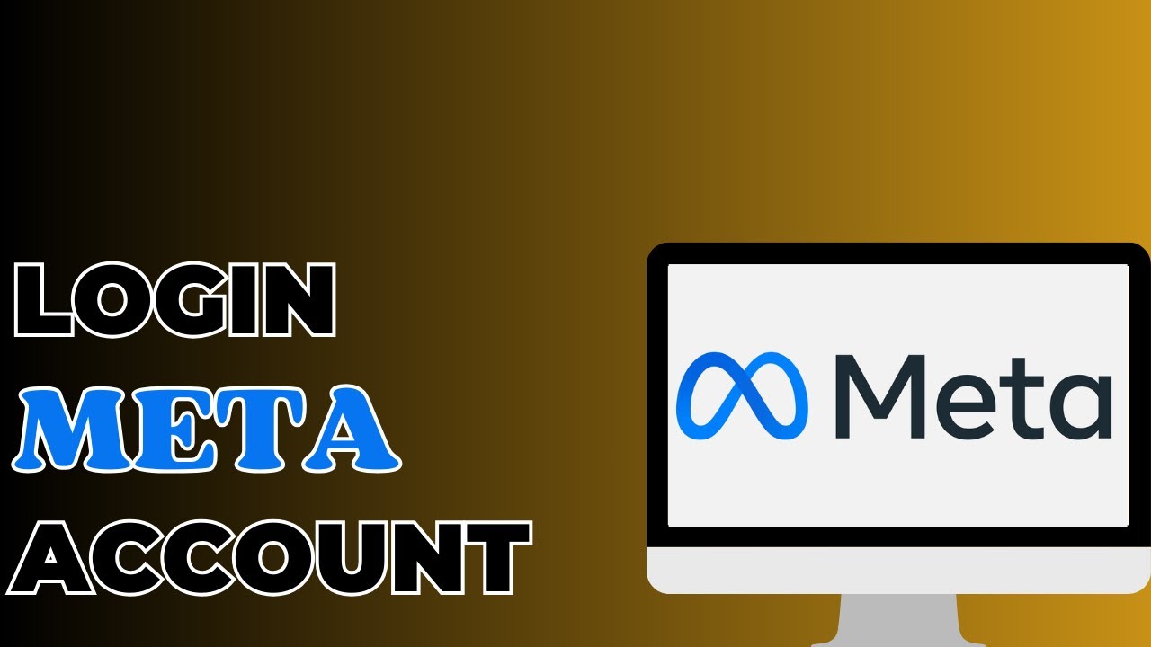 How To Login To Meta Account - YouTube