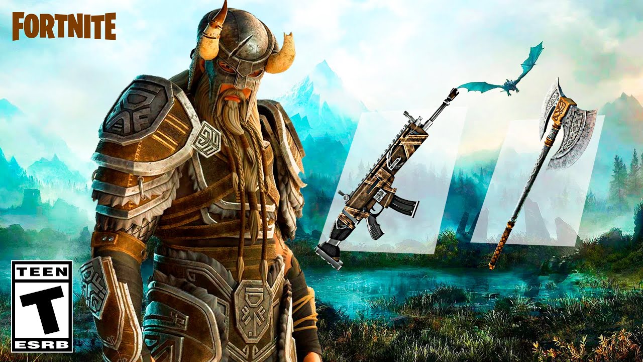 ELDER SCROLLS X FORTNITE - YouTube