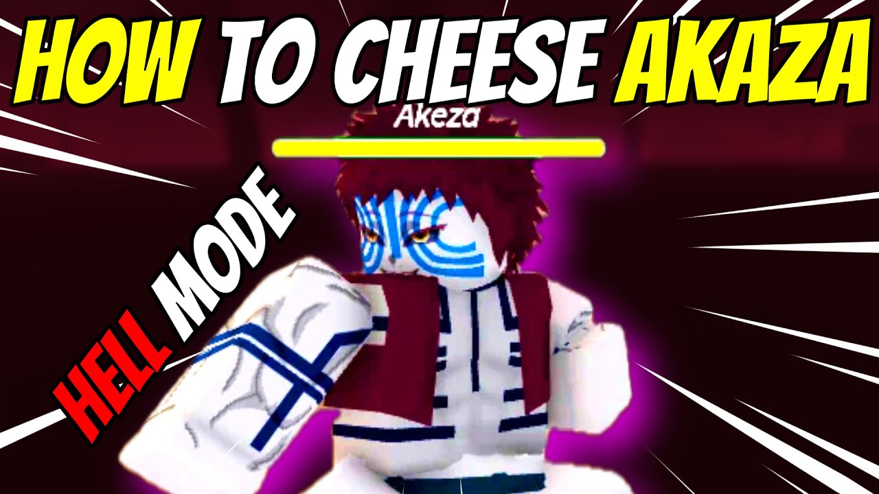 HOW TO CHEESE Akeza In HELL MODE Without MINIONS In Project Slayers ...