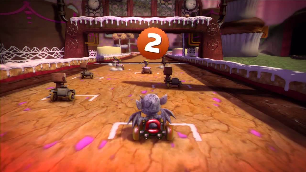LittleBigPlanet Karting Part 10: Sugar Rush & Don't Go Baking My Kart ...